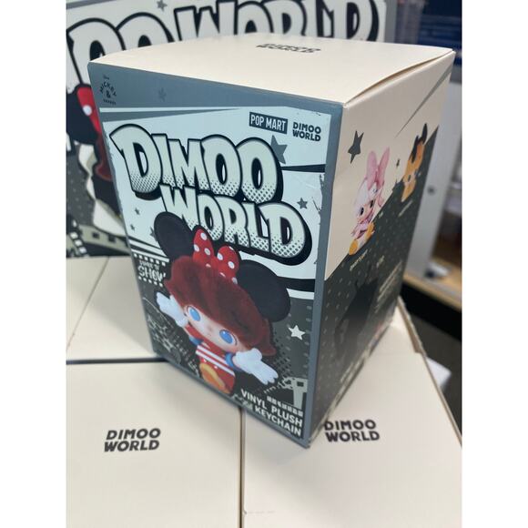 POP MART | Toys | Dimoo World X Disney Vinyl Plush Keychain Pendant ...
